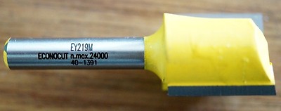 Router Bit 19mm Straight 1/4" Shank Econocut by Carbitool Carb-I-Tool ...
