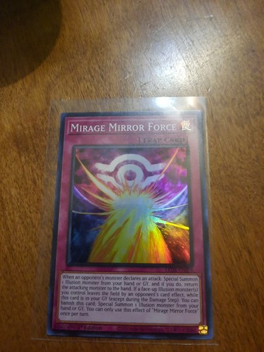 Yugioh! - Mirage Mirror Force - LEDE-EN078- 1st Edition - Super Rare NM | eBay