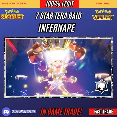 Infernape ⭐️MIGHTIEST MARK⭐️TERA RAID EVENT⭐️ Pokemon Scarlet and ...