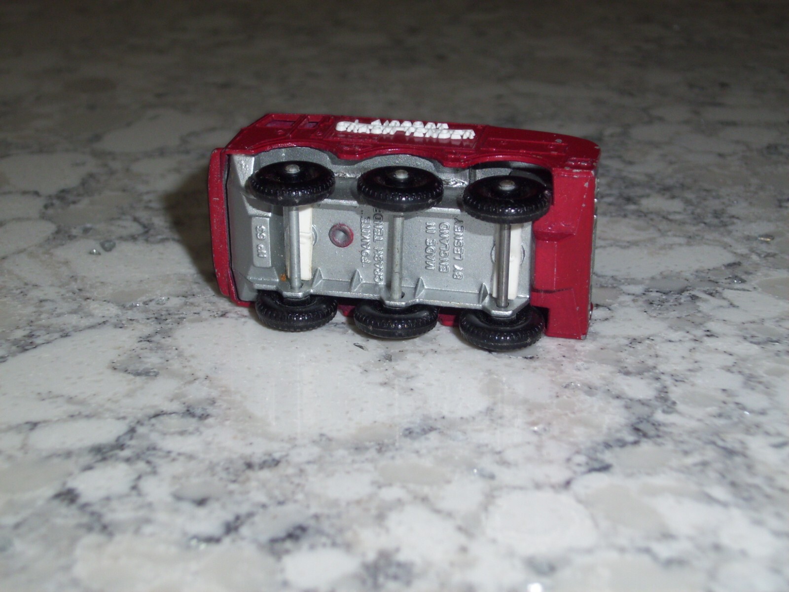 LESNEY MATCHBOX No. 63 FOAMITE CRASH TENDER ( MISSING LADDERS) | eBay