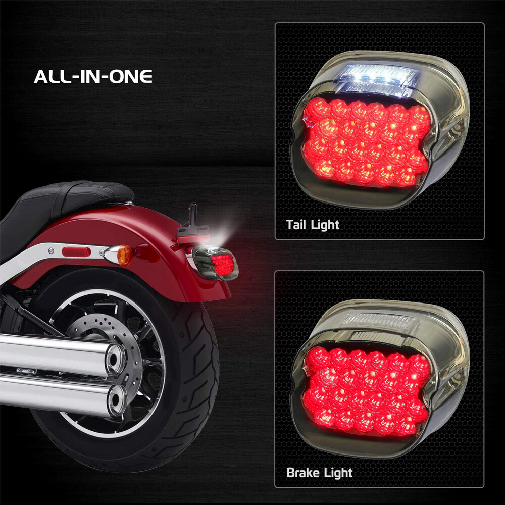 98 Harley Dyna Tail Lights Motorcycle Tail Light LED Rear Lamp