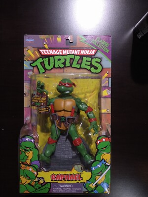 TMNT Teenage Mutant Ninja Turtles Classic Collection FIgures Raphael ...