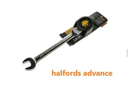 Halfords Flexible Ratchet Spanner Flex head Advanced size 8mm - 24mm | eBay