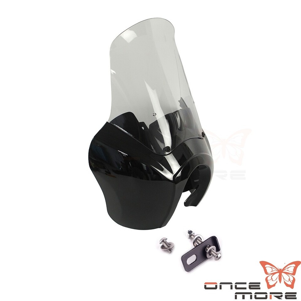 Front Headlight Fairing Windscreen For Harley Softail FXST Street Bob ...