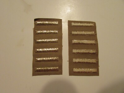 e3039 WW2 US Army Overseas Service Bars Summer Uniform Aged 6 Bars 36 ...
