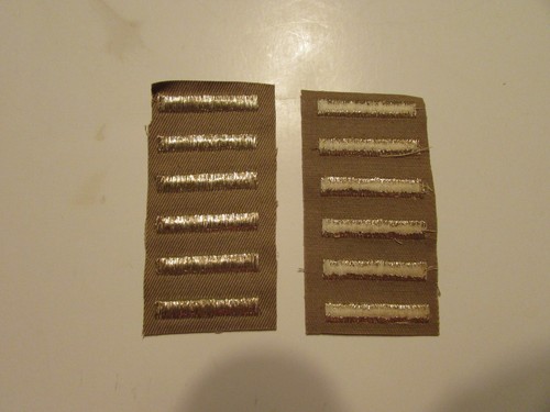 e3039 WW2 US Army Overseas Service Bars Summer Uniform Aged 6 Bars 36 ...