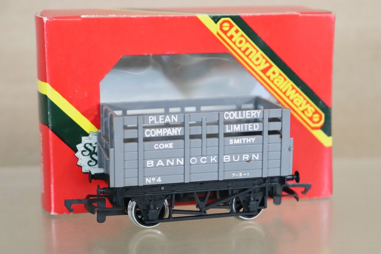 HORNBY R101 BANNOCKBURN PLEAN COLLIERY COKE WAGON 4 BOXED ob | eBay UK