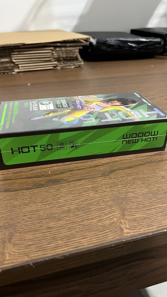 Infinix Hot 50 4G LTE Sleek Black - 8GB RAM - 256GB ROM Unlocked - NEW SEALED | eBay