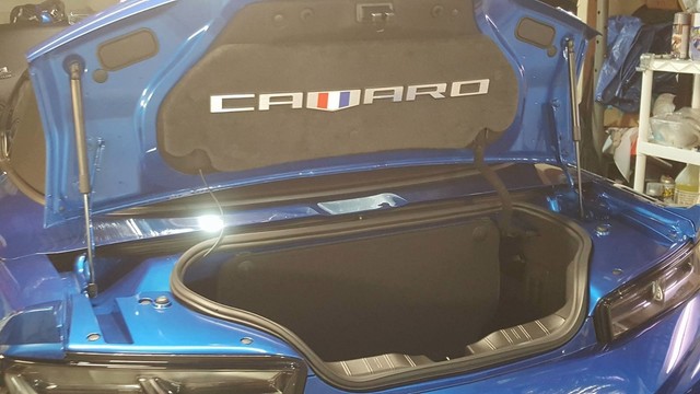 CAMARO ( FITS 2016 / 2020 CONVERTIBLE ) TRUNK LID PANEL mod 6th gen, | eBay