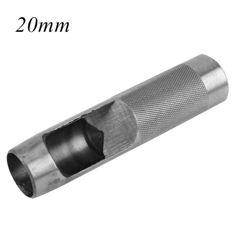 Large Leather Hole Punch Round Steel Hole Puncher Leather Craft Tool ...