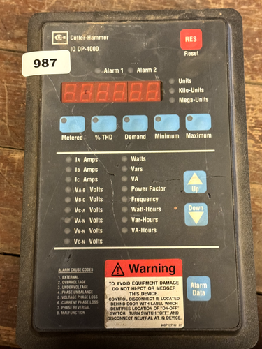 Cutler-Hammer IQ DP-4000 P3 Power Module | eBay