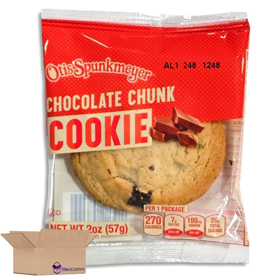 Otis Spunkmeyer Individually Wrapped Chocolate Chunk Cookie Value Pack ...