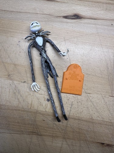 1993 Nightmare Before Christmas Bendable 9" Jack Skellington Figure W ...