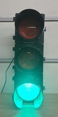 McCain Traffic Light New Dark Green Aluminum With Sequencer | eBay