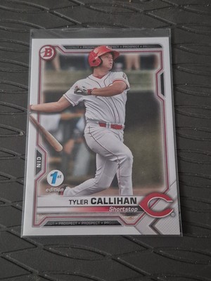 Tyler Callihan 2021 BOWMAN (1st Edition) Baseball Card | eBay