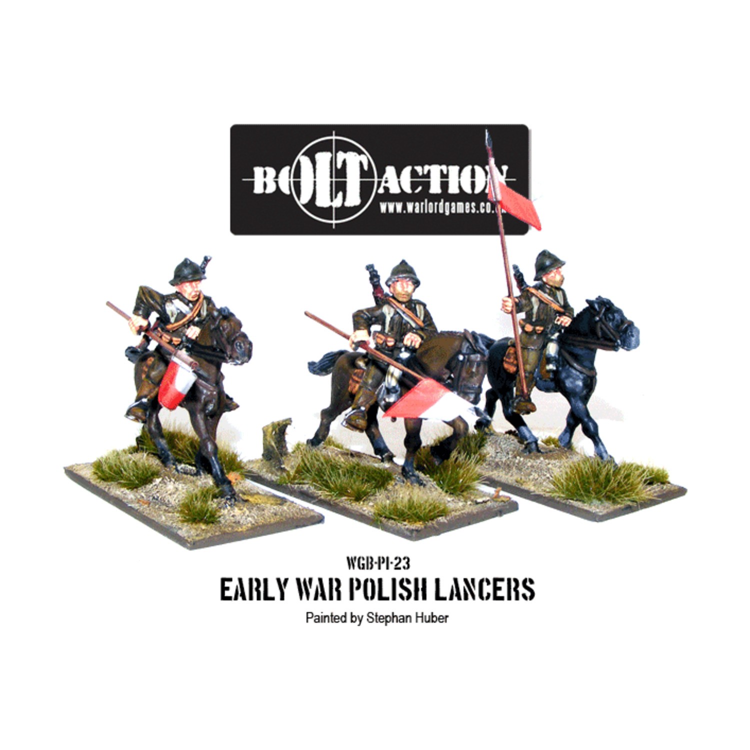 Warlord WWII Polish Mini 28mm Polish Lancers (Army Cavalrymen) Pack New ...
