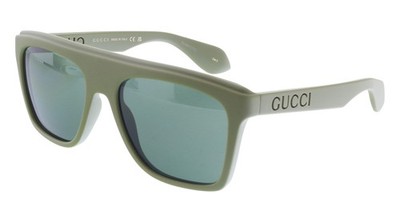 Gucci GG1570S-007 Green square Mens Sunglasses | eBay