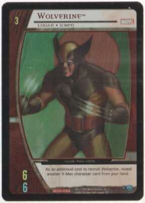 2004 Upper Deck - Marvel VS System 1st Edition "WOLVERINE" - #MSM-029 ...