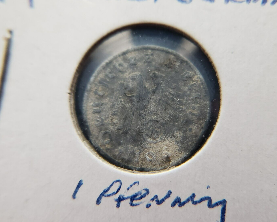 1 Pfennig 1933 German 3d Reich Coin WW2 | eBay
