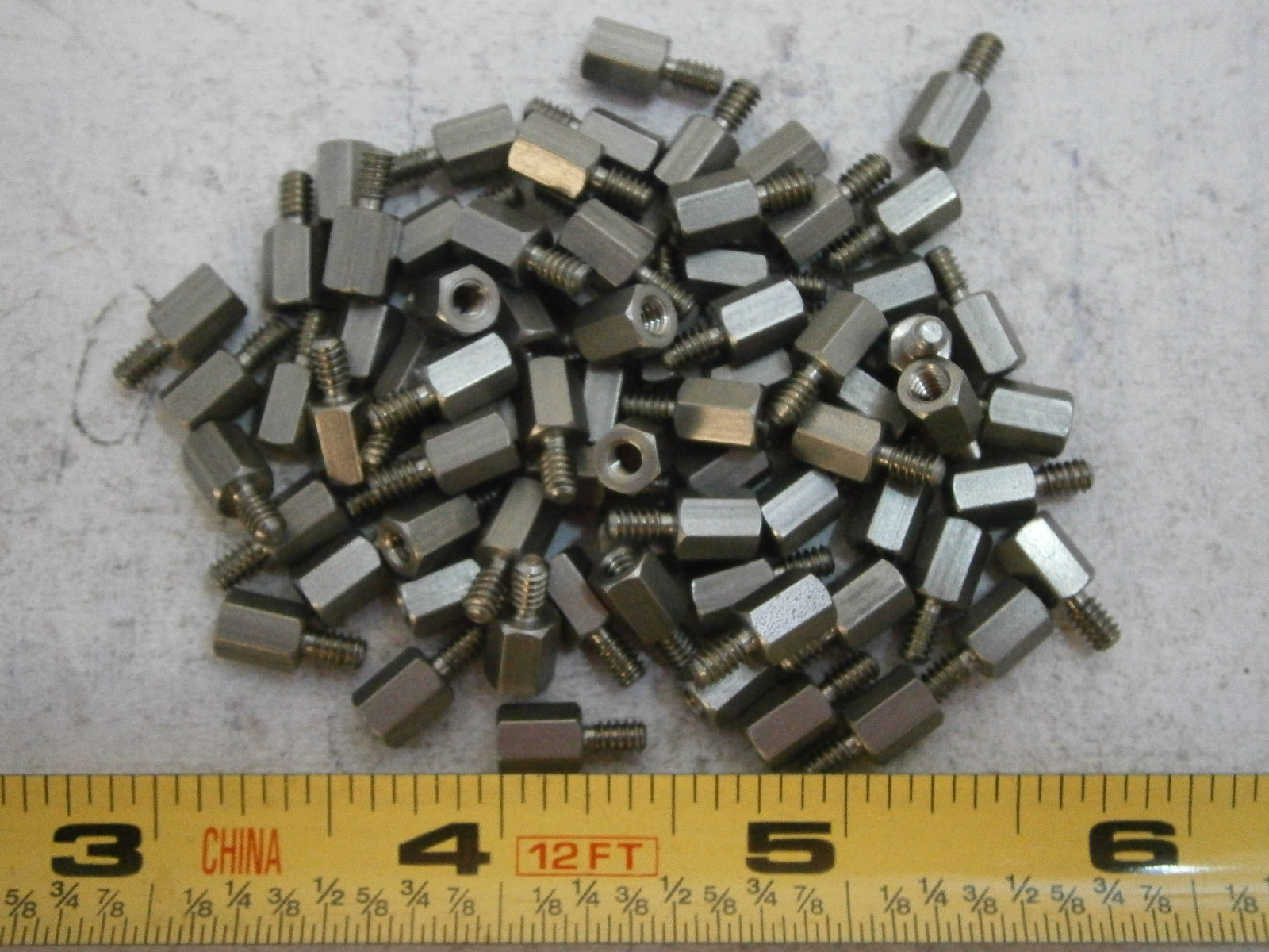 Amatom 9724-SS-0440 Male-Female Standoffs 3/16 x 1/4" Stainless Lot of ...