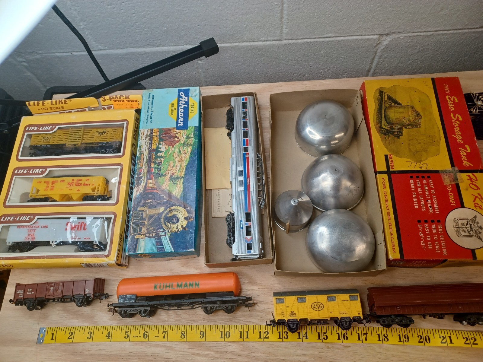 Vintage Esso Athearn Toy Train Ho Scale Amtrak Toy Train Parts Lot ...