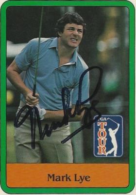 MARK LYE 1981 DONRUSS signed card excellent condition | eBay