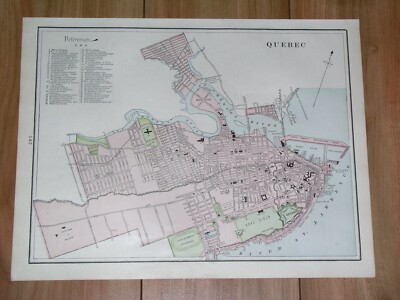 1900-Now - Map Of Quebec