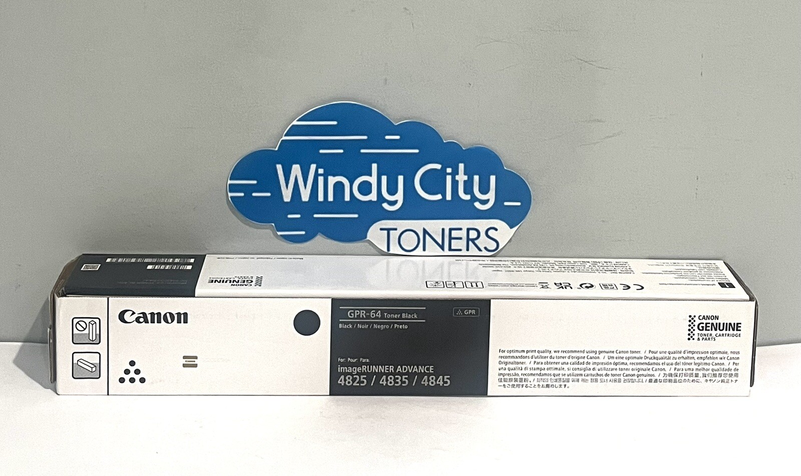 Genuine Canon GPR64 5141C003AA Black Toner Cartridge IR-ADV 4825 4835 ...