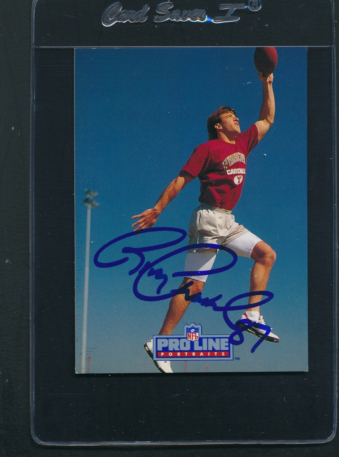 1991 Pro Line #108 Ricky Proehl Cardinals Signed Auto *B8075 | eBay