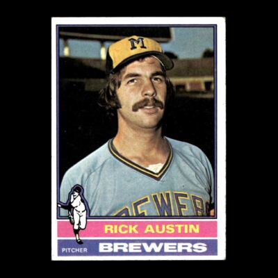 Rick Austin 1976 Topps Milwaukee Brewers #269 Vintage GM! | eBay