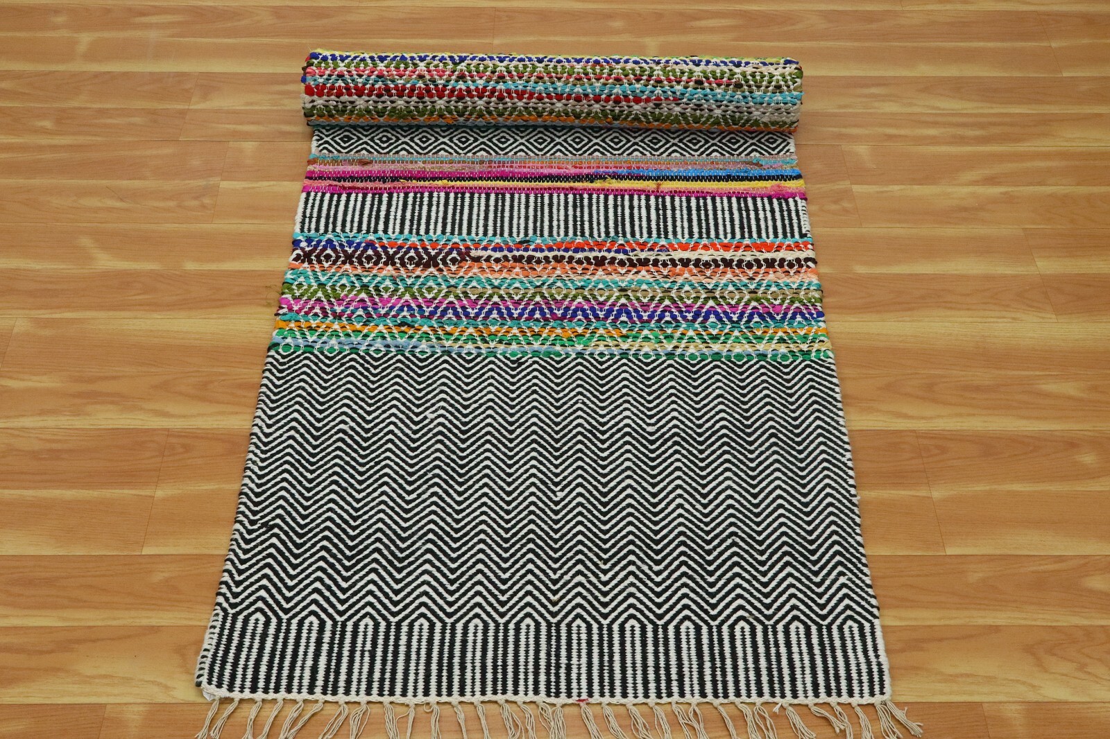 Handwoven Wool Jute Runner Kilim Carpet Hallway Stair Entryway Area ...