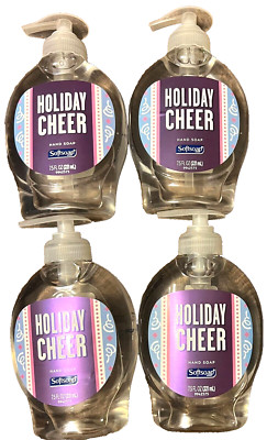 4 Pack Softsoap Hand Soap - Holiday Cheer - Limited Holiday Design - 7. ...