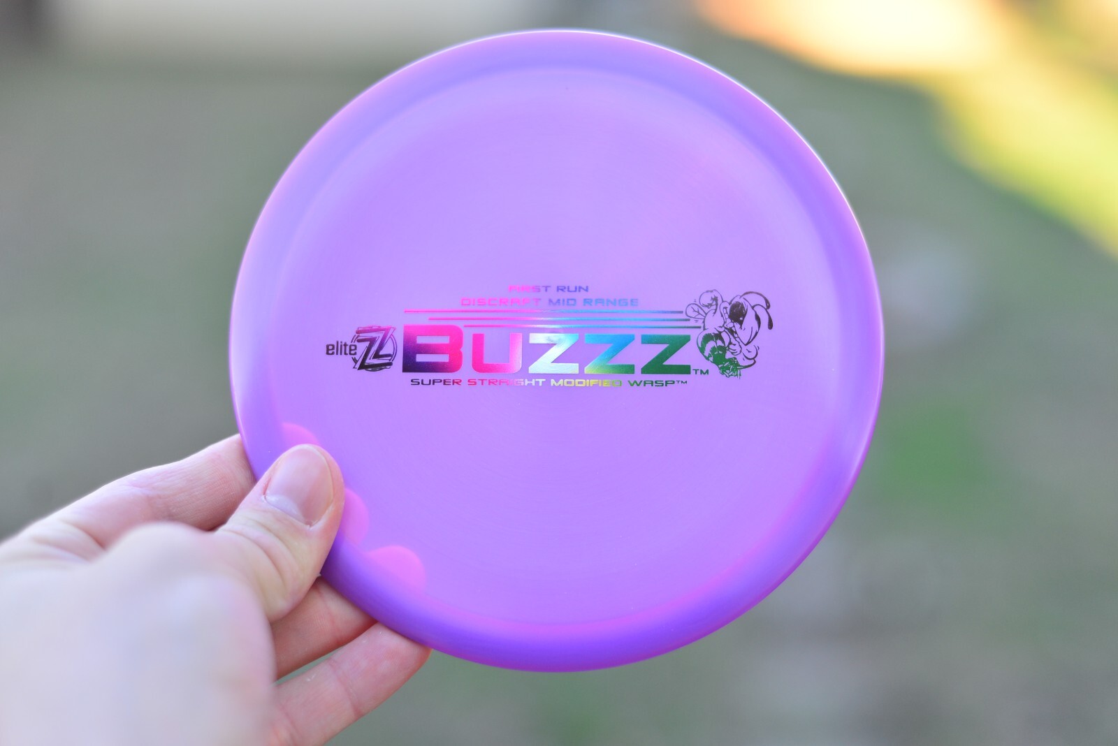 Discraft First Run Mini Z Buzzz Modified Wasp *RARE* Rainbow Stamp | eBay