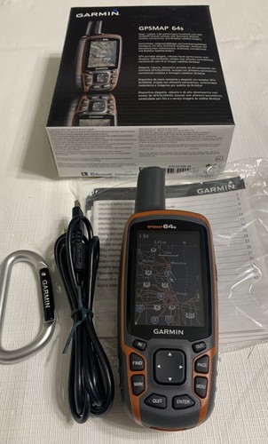Garmin GPSMAP 64s GPS Handheld Hiking Navigator | eBay