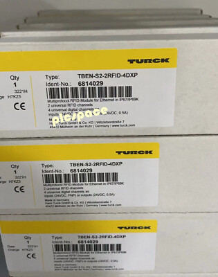 Turck TBEN-S2-2RFID-4DXP brand new Network Module TBEN-S2-2RFID-4DXP | eBay