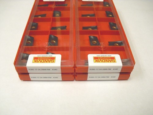 R390 17 04 08M PM 4340 SANDVIK Insert **10PCS** Genuine | eBay