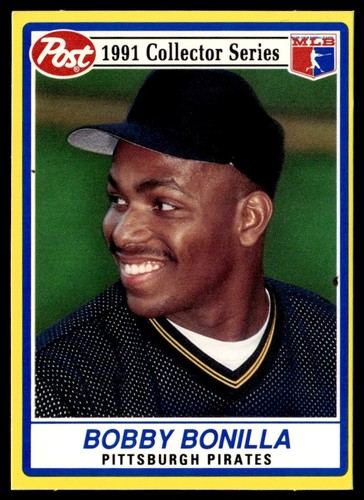 1991 Post Cereal Bobby Bonilla Pittsburgh Pirates #14 | eBay