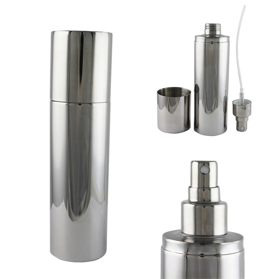 250 Ml Stainless Steel Oiler Multifunctional Spray Bottle Fuel Injector ...