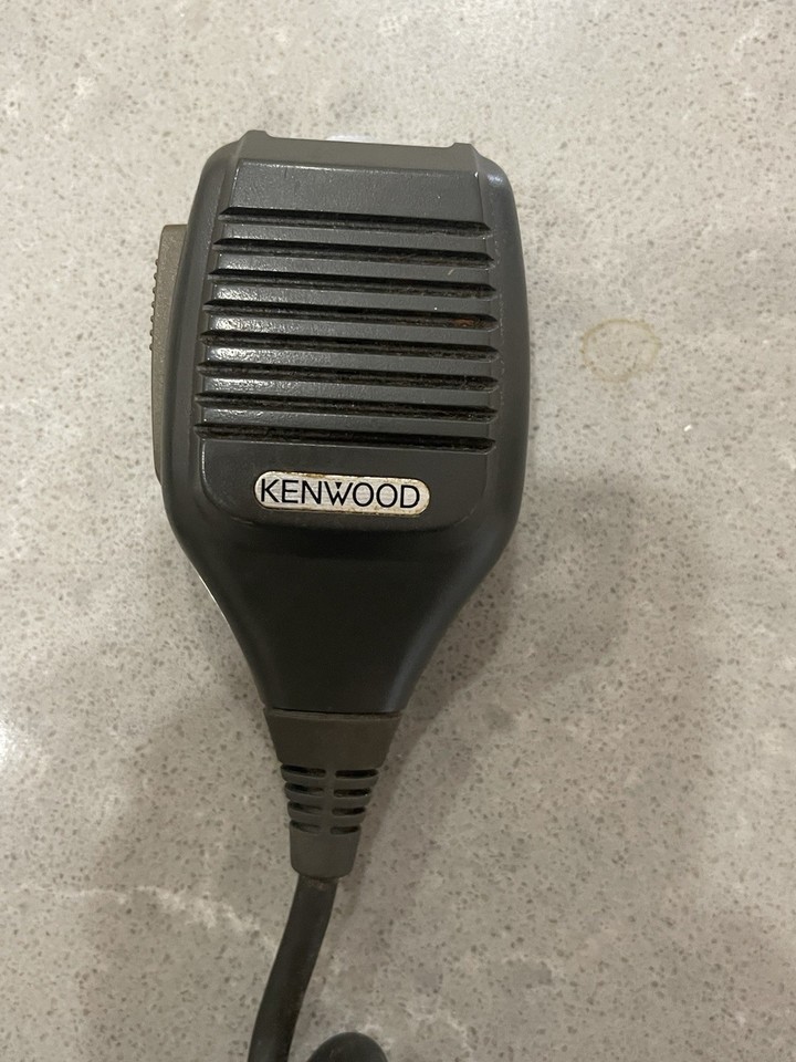 GENUINE OEM KENWOOD UP/DOWN HAND MIC Impedance 600 Ohm 8 PIN Japan | eBay
