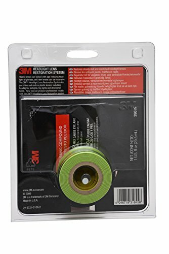3M 39073 Headlight Lens Restoration Kit to Restore DullFadedDiscoloured ...