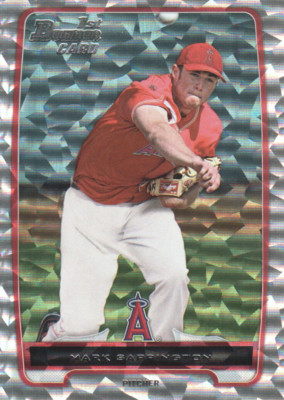 2012 Bowman Draft Draft Picks Silver Ice #BDPP115 Mark Sappington - NM ...