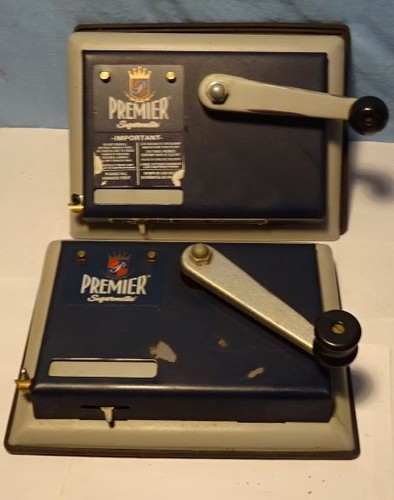 * Lot of TWO (2) - PREMIER SUPERMATIC - Cigarette Making Machines ...