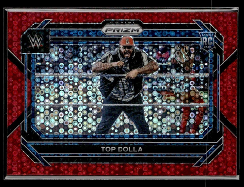 Top Dolla 2023 Panini Prizm WWE Undercard RED Disco /99 #61 RC | eBay