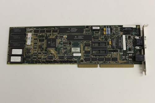 PROTEON P1347 P1347-AT1 16 BIT ISA TOKEN RING ADAPTER ASSY NO 12-418510 ...