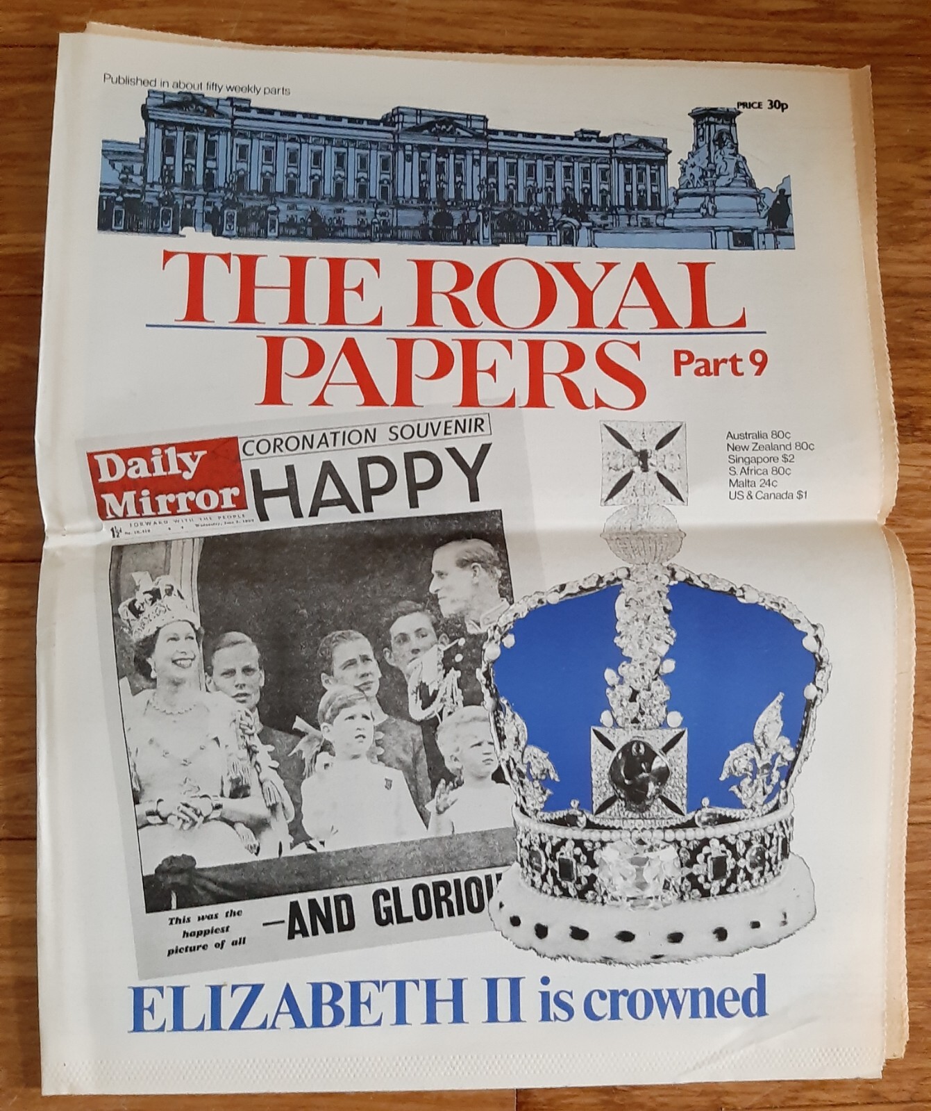 The Royal Papers by Marshall Cavendish Collection of 33 Issues King ...