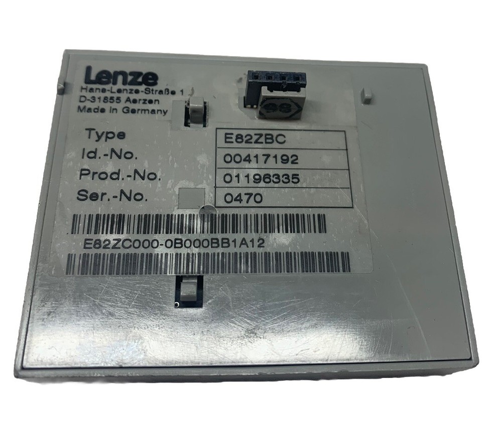 LENZE E82ZBC OPERATING MODULE PANEL | eBay