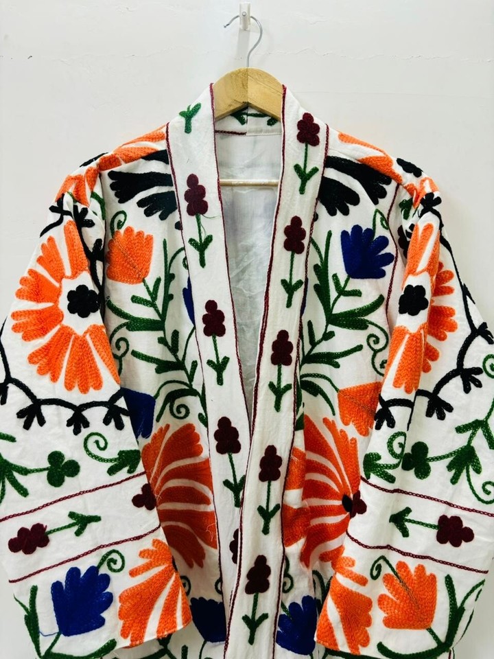 Cotton Kimono Jacket / Free Size Coat/ Custom Order Accepted / Gift For ...