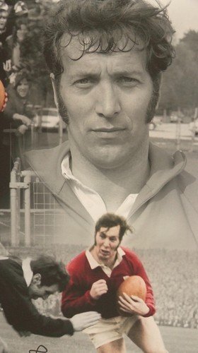 JOHN DAWES WELSH RUGBY UNION LEGEND SIGNED PHOTO/POSTER(REDUCED PRICE ...