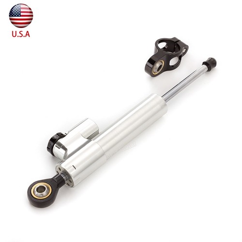 Motorcycle Dirt Bike CNC Adjust Steering Damper Stabilizer Safety ...