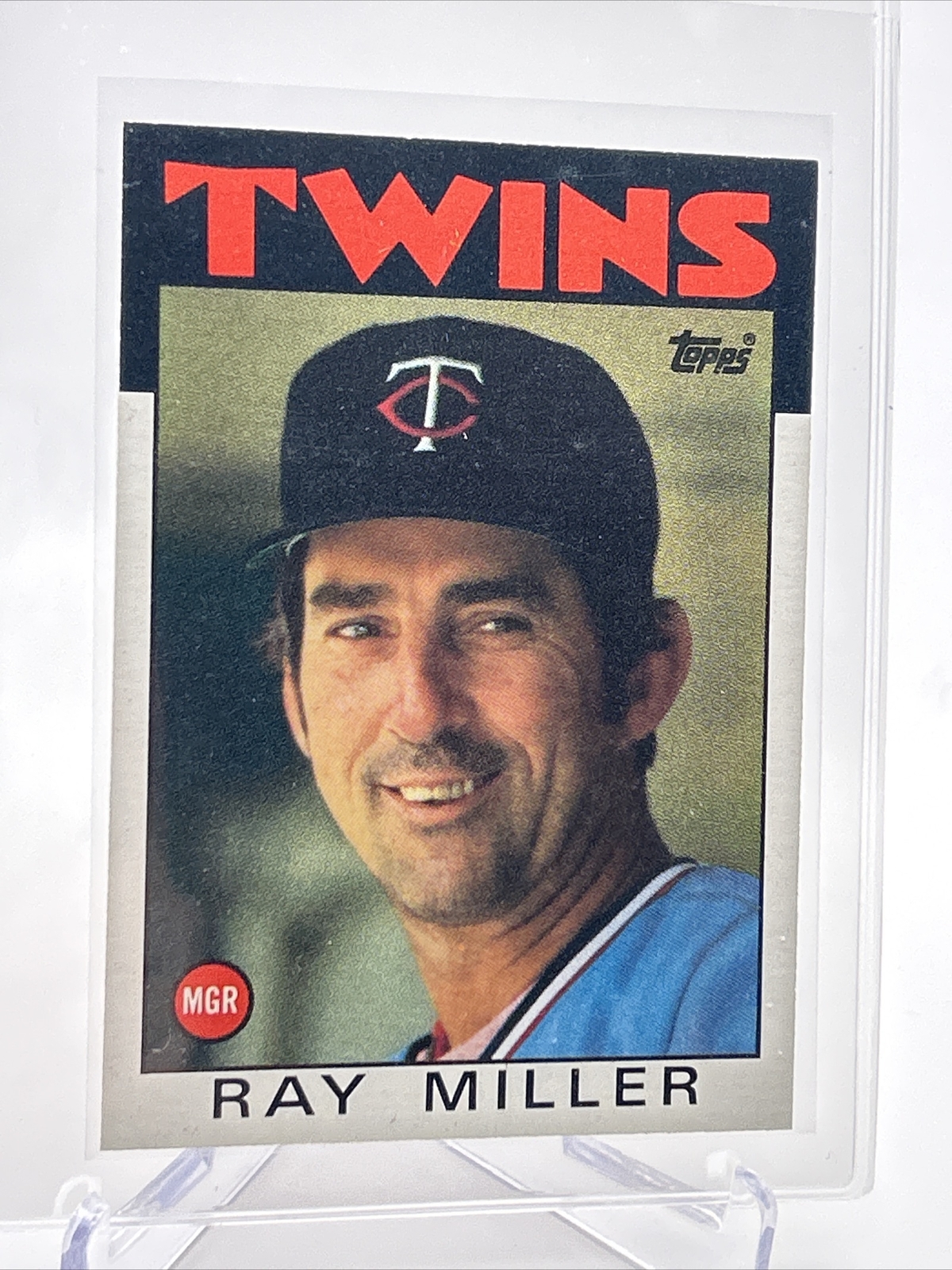 1986 Topps Ray Miller Baseball Card #381 NM-Mint FREE SHIPPING | eBay